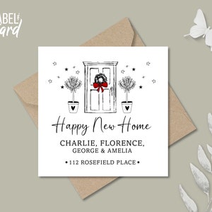 New Home Card, Happy New Home Card, First Home Card, Happy First Home ...