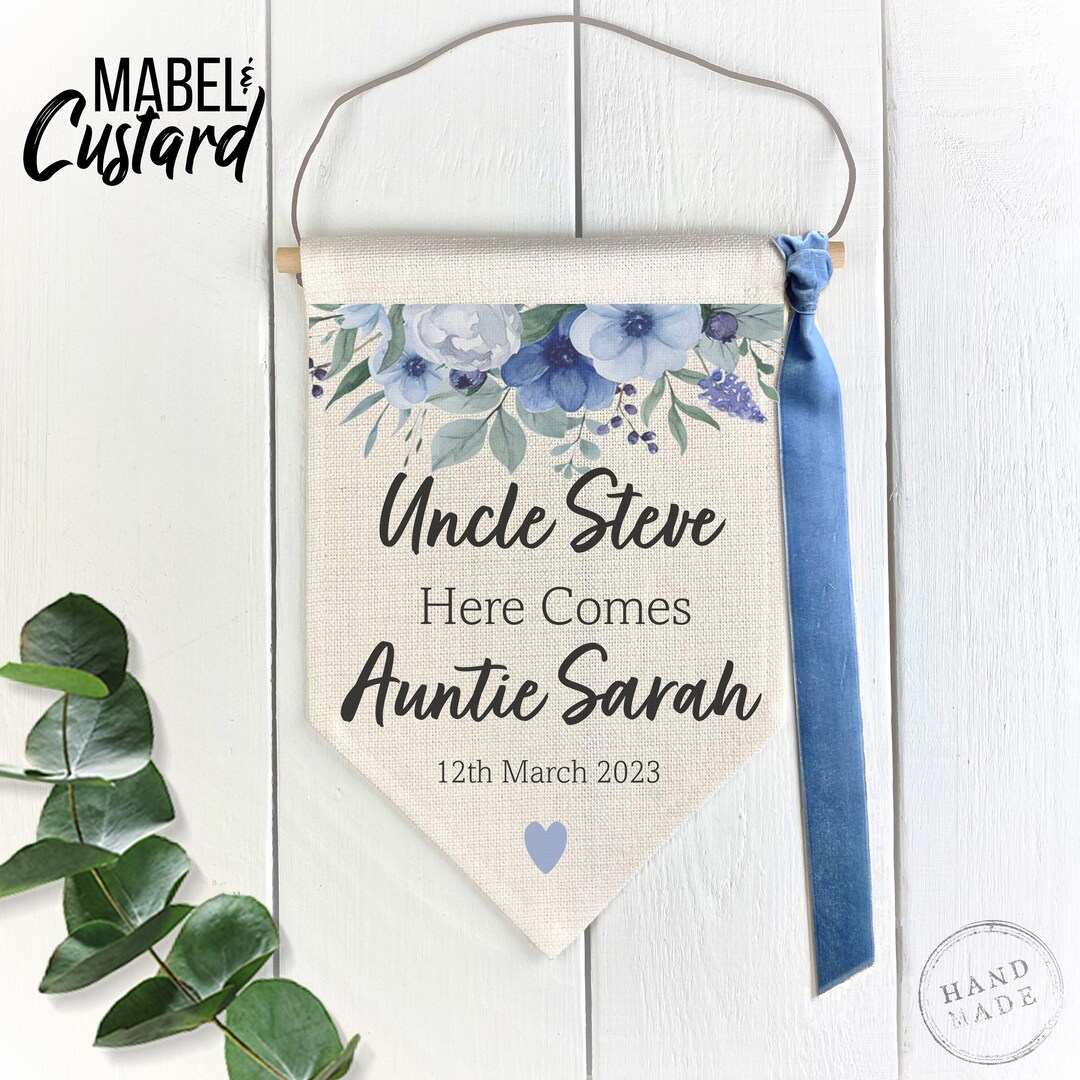 Here Come Auntie, Auntie Sign, Uncle Here Comes Auntie, Auntie Flag ...