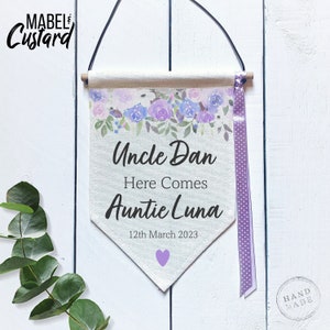 Here Come Auntie, Auntie Sign, Uncle Here Comes Auntie, Auntie Flag ...