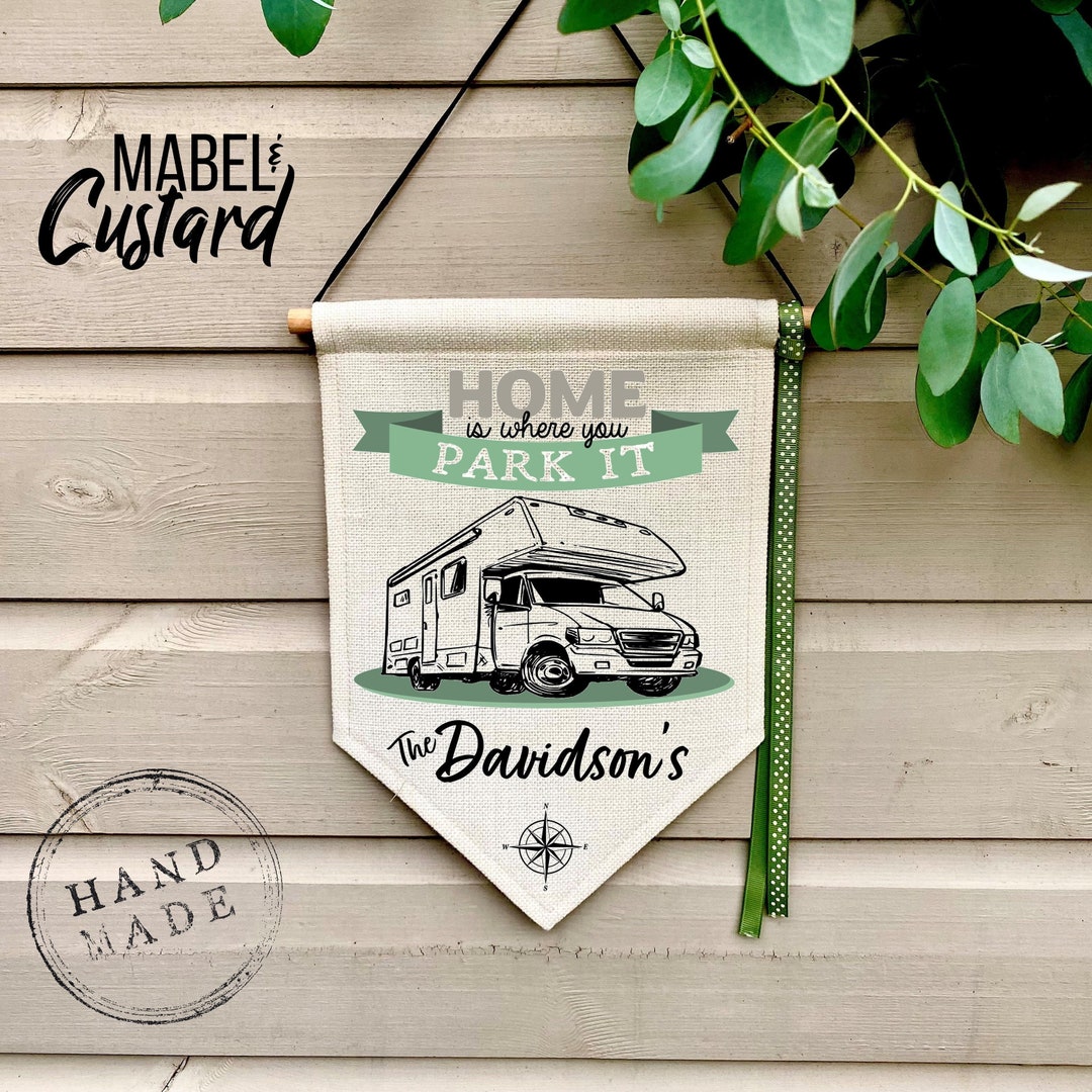 Personalised MOTORHOME Name Sign | Van Life | Camper Van | Motorhome ...