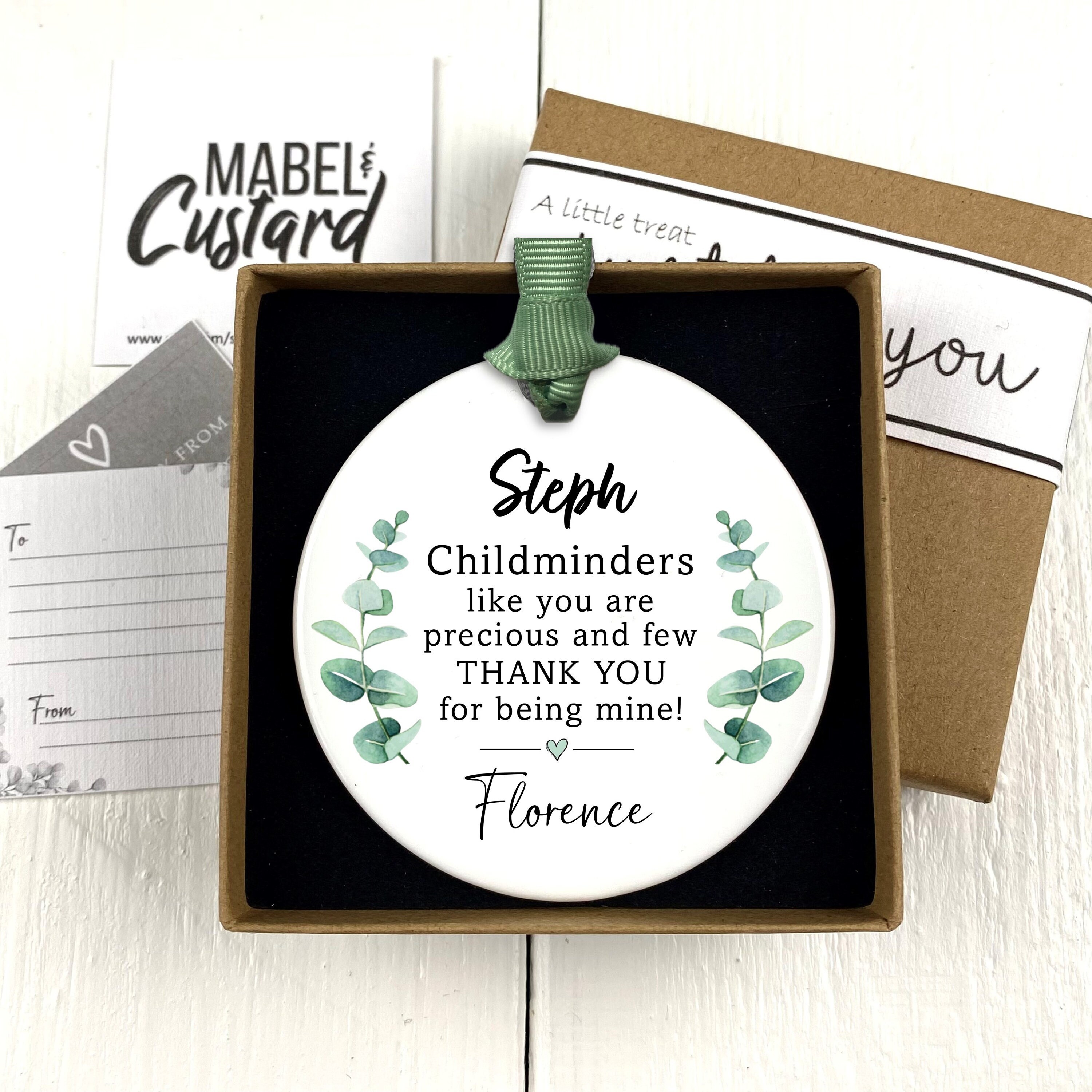 Personalised Childminder Gift, Childminder Gift, Personalised ...