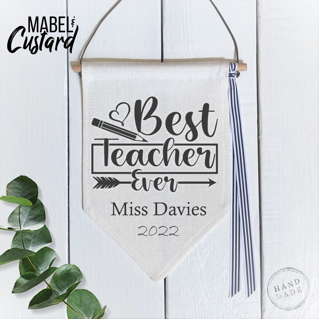 Teacher Gift, Personalised Teacher Gift, School Leaver Teacher Gift ...