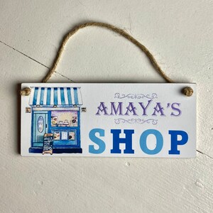PERSONALISED Role Play Sign | Role-play Shop Sign | Childrens Role Play ...