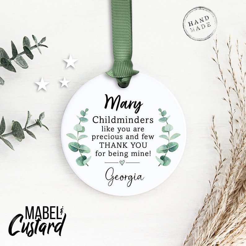 Personalised Childminder Gift, Childminder Gift, Personalised ...