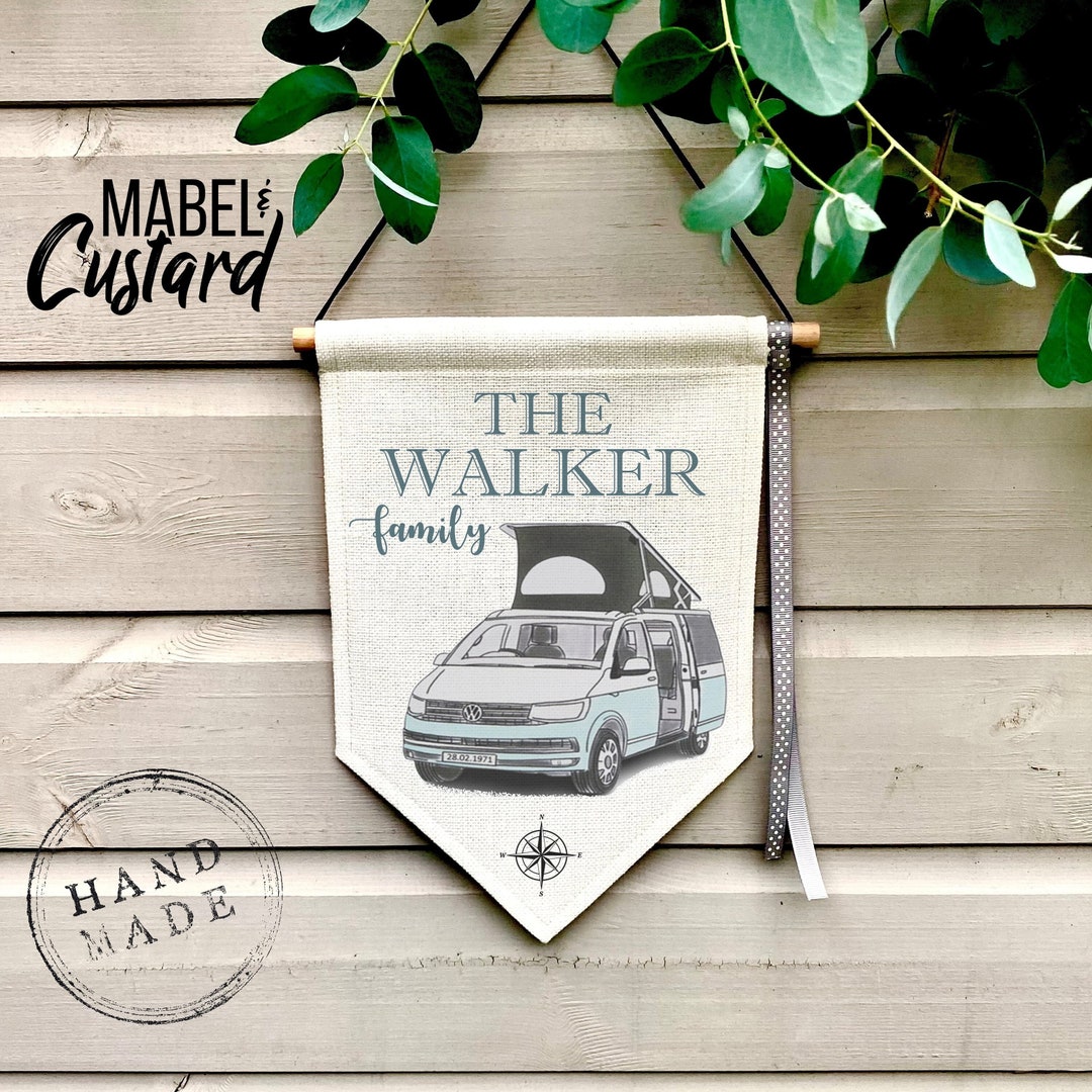 Personalised T5 VW Camper Sign | Van Life | Camper Van | Motorhome | VW ...