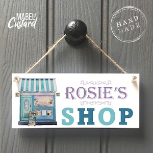 PERSONALISED Role Play Sign | Role-play Shop Sign | Childrens Role Play ...