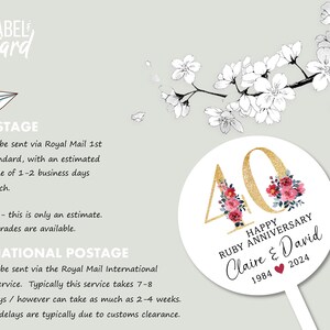 Ruby Anniversary Cake Topper, Ruby Anniversary Cake Decoration, Ruby ...