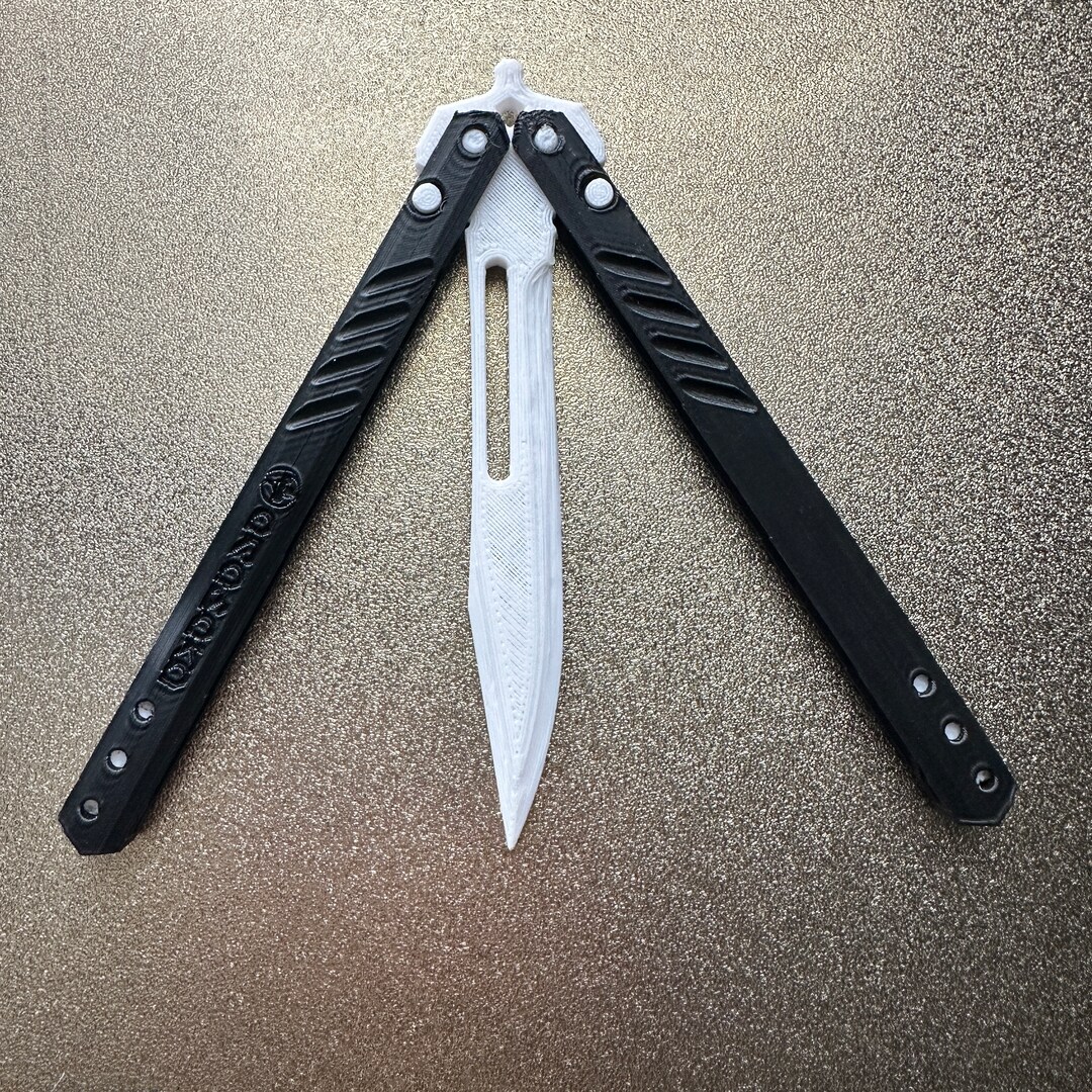Arasaka Balisong Trainer 3D Printed - Etsy
