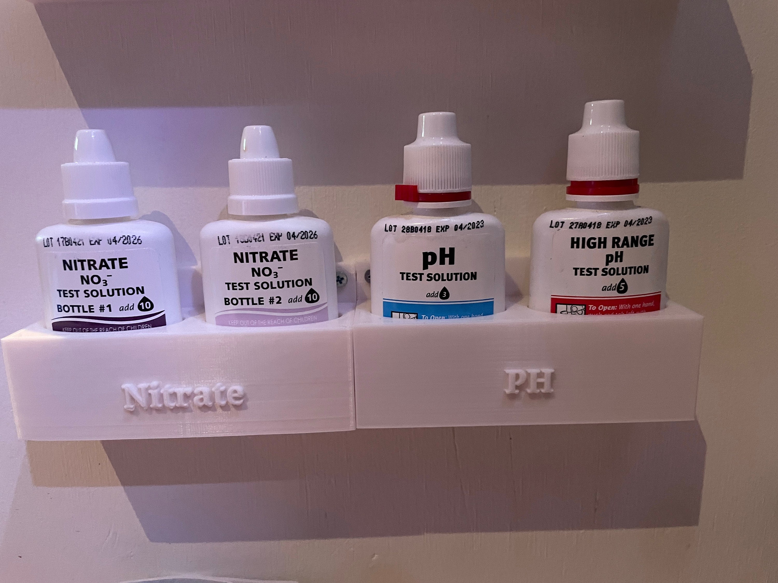 API Test Kit Holder - Full Set of 5 Mountable - Etsy