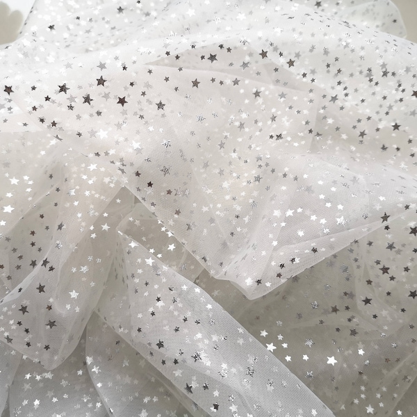 Glitter Star Tulle - Etsy