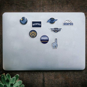 29 PCS Set of Memphis Decal Grizzlies Stickers Pack Memphis Vinyl ...