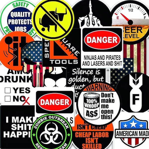 Adult Hard Hat Stickers - Etsy