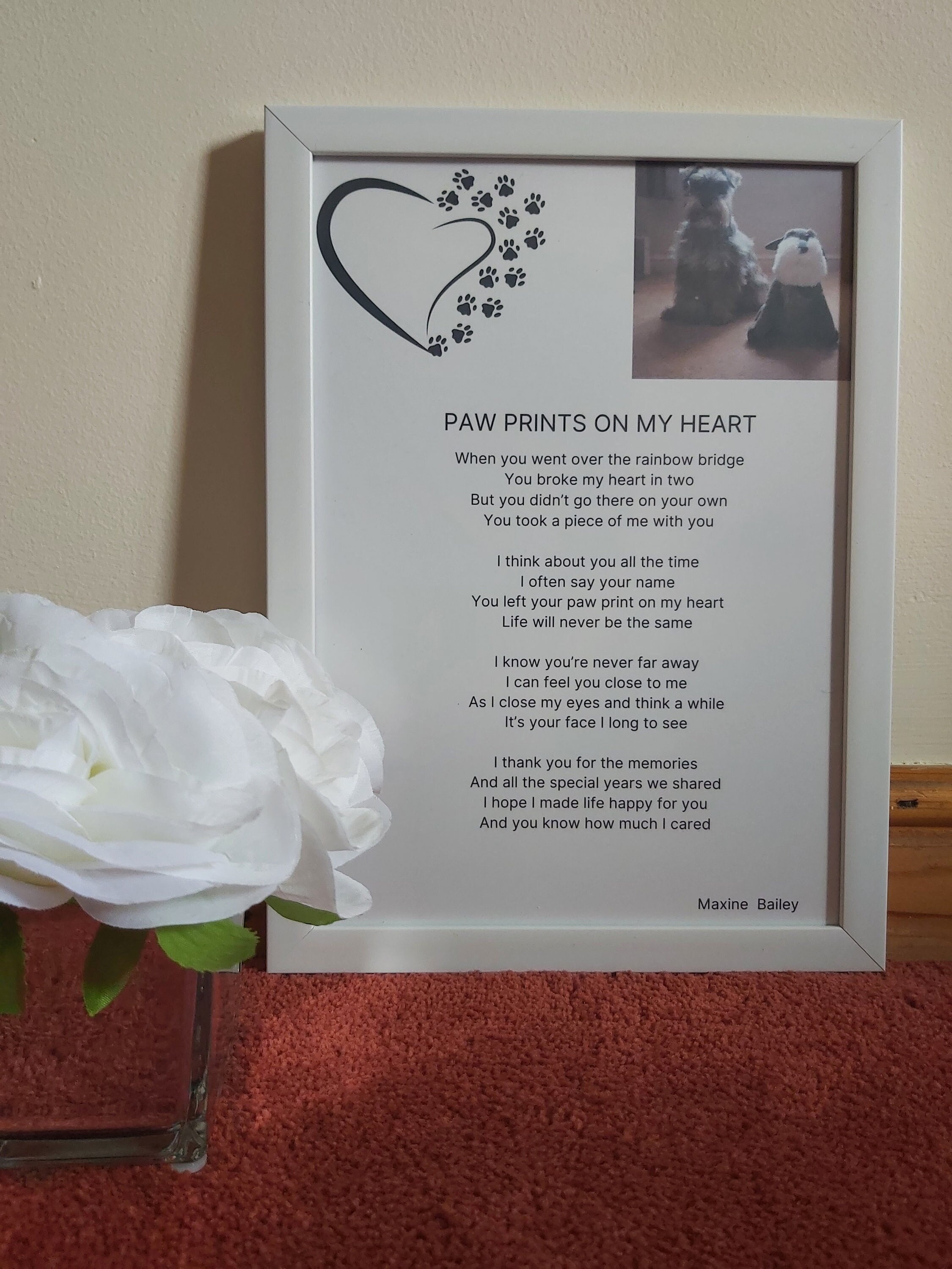 Paws On My Heart Poem