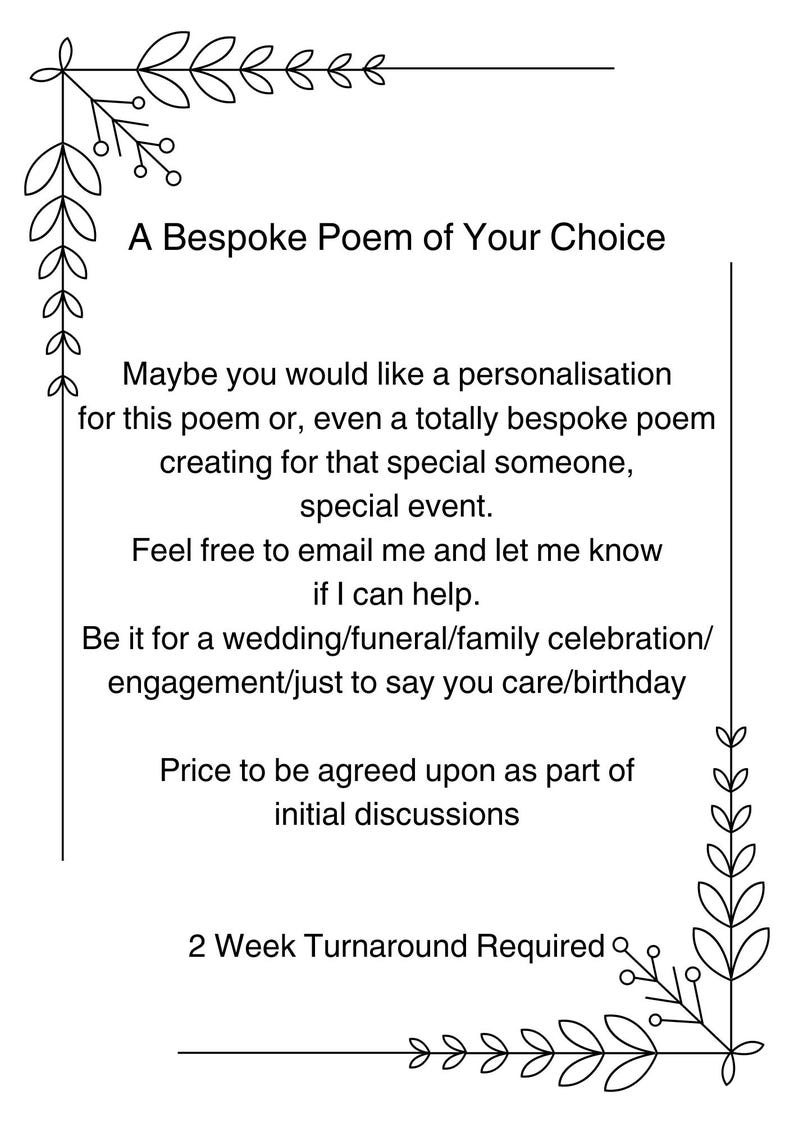 Uplifting/motivational/inspiring Poem - Seasons of Our Lives - A4 Print ...