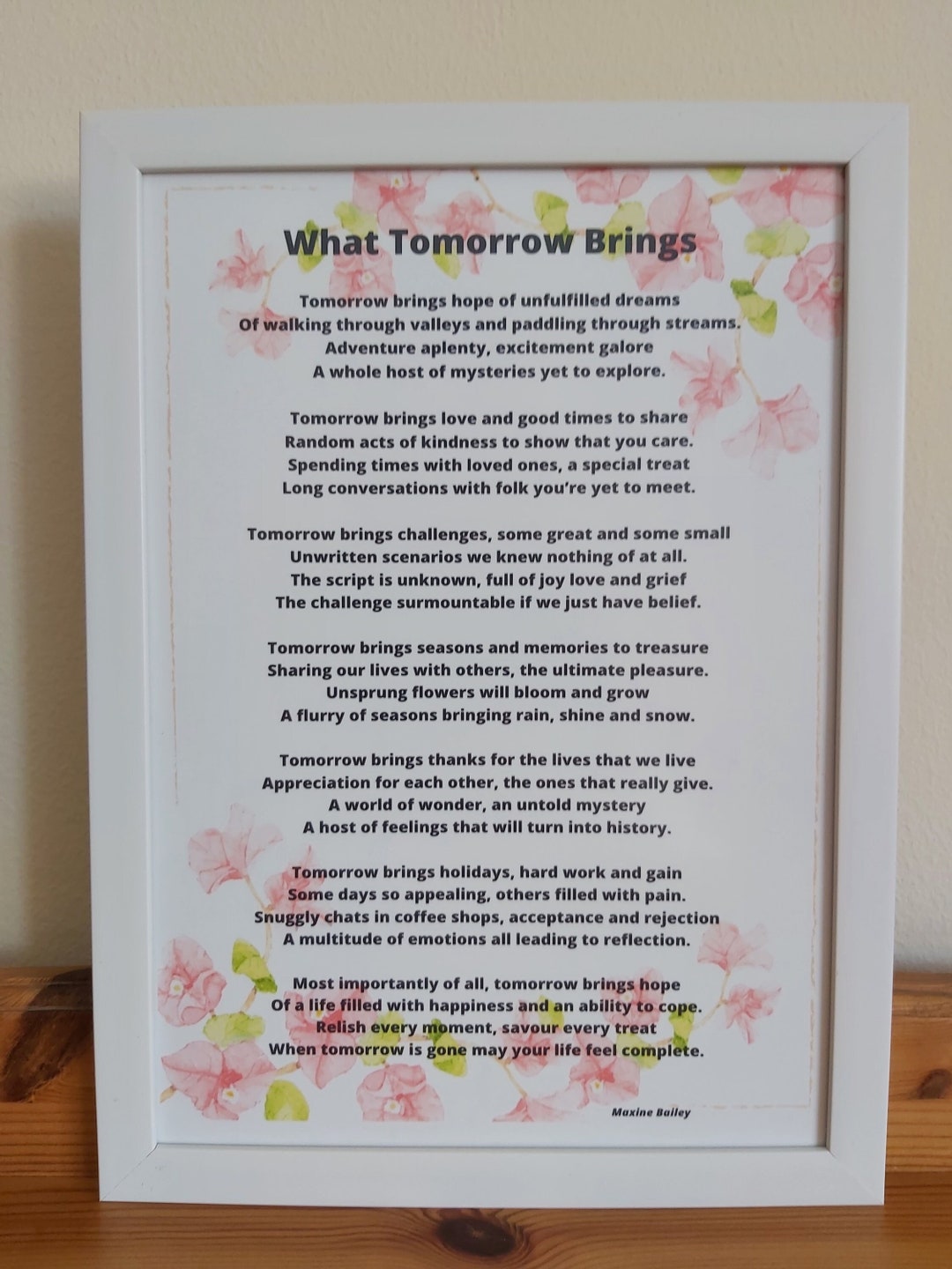 Motivational/inspiring/uplifting Poem - What Tomorrow Brings - Poem ...
