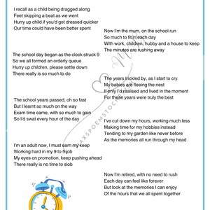 Motivational Poem/poetry - Against the Clock - Living Your Best Life - Etsy