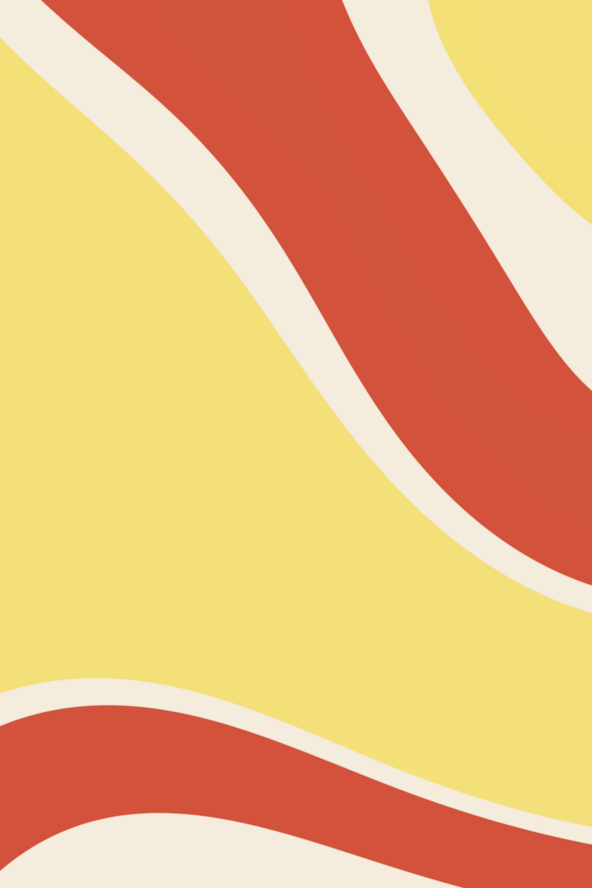 Wavy Pattern Wall Art, Retro 70s Wall Art, Groovy 70s Poster, 70s ...