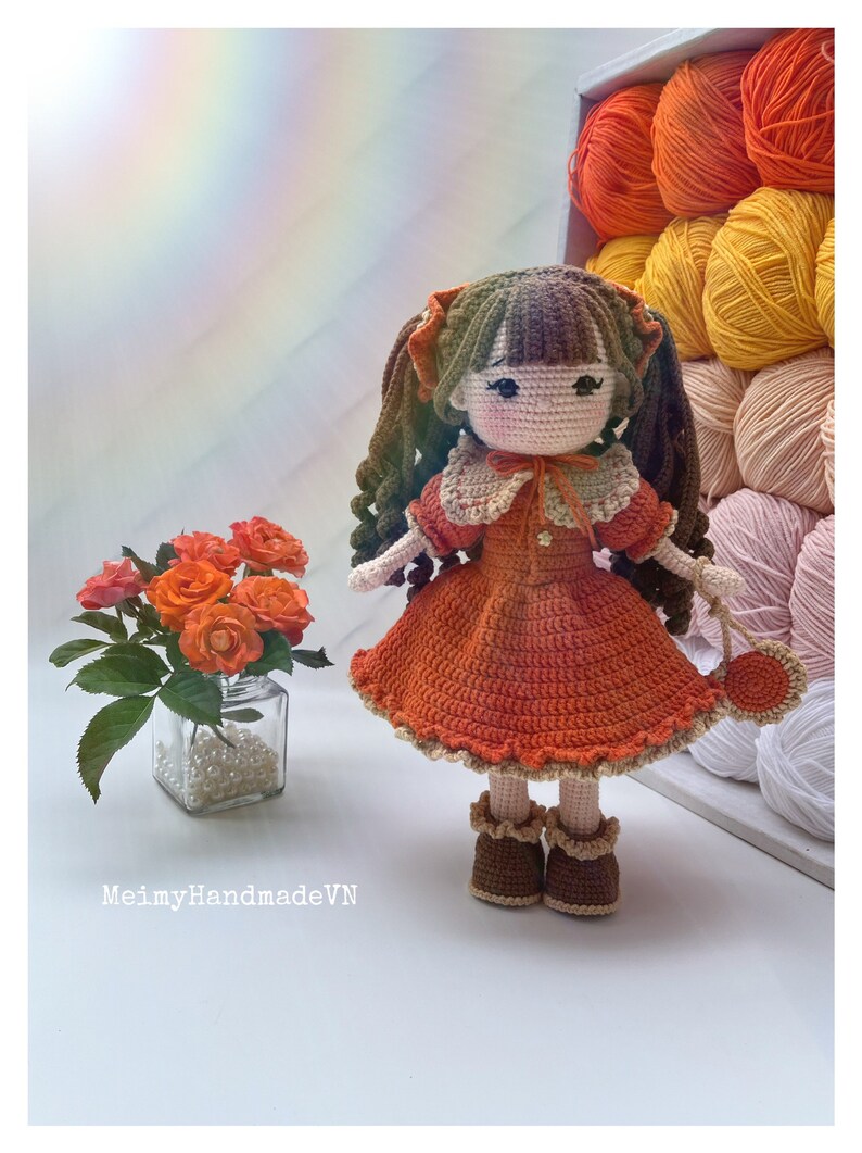 Maya Crochet Doll Pattern Amigurumi Doll Pattern PDF English - Etsy
