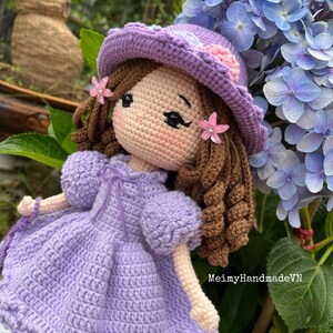 Emma Crochet Doll Pattern, Hydrangea Doll, Amigurumi Doll Pattern, PDF ...