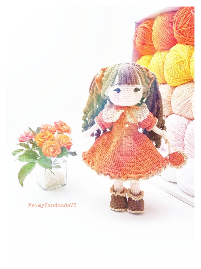 Maya Crochet Doll Pattern Amigurumi Doll Pattern PDF English - Etsy