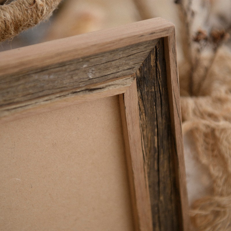 Rustic Farmhouse Picture Frame - Etsy