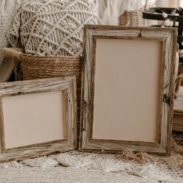 Rustic Frames - Etsy