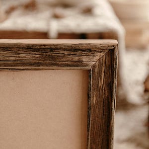 Rustic Picture Frame Recycled Wood Photo Frame 10x12 Inch - Etsy