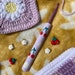 Pastel Cherry Crochet Hook Set | Cute Floral Ergonomic Custom Polymer ...