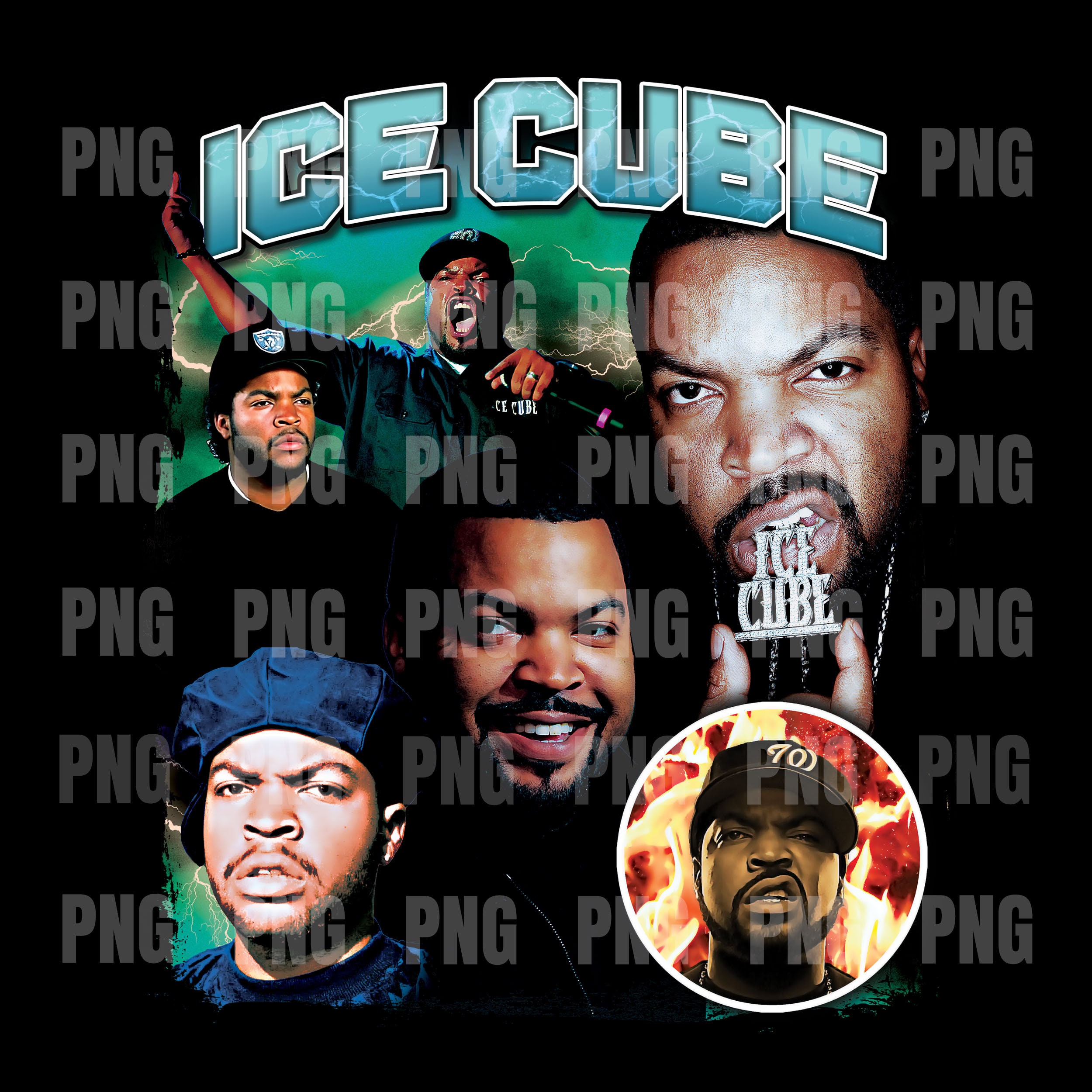 Ice Cube Bootleg Shirt Png, 90s Shirt, Printable Bootleg Rap Tee Shirt ...