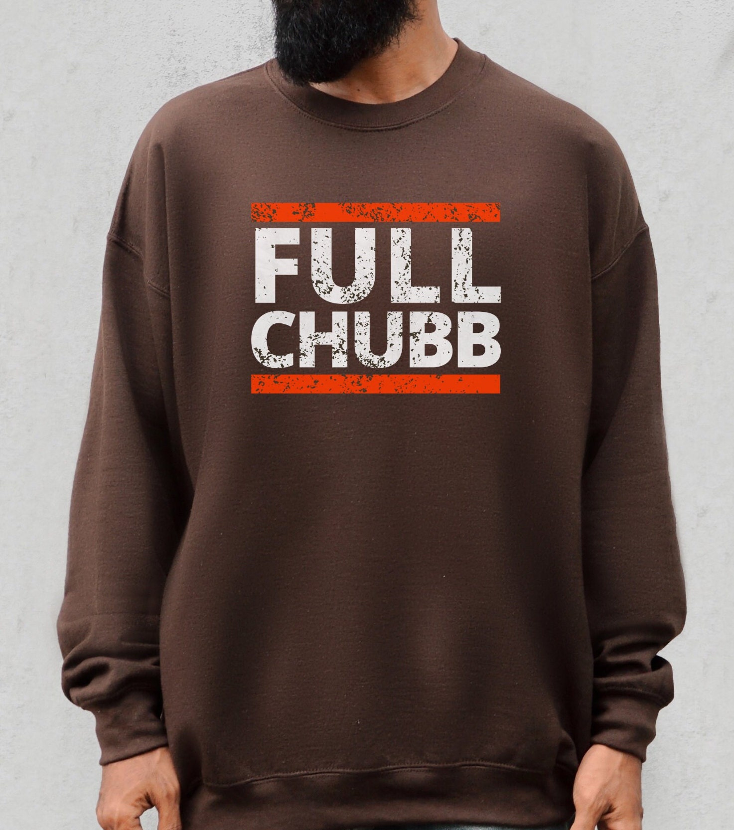Full Chubb Funny Cleveland Browns Sweatshirt Unisex Cleveland - Etsy