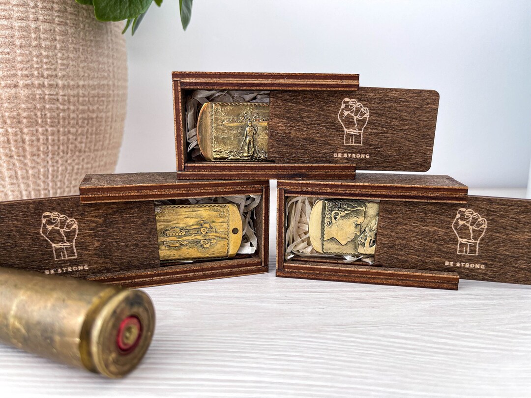 Handmade Metal Keychain Made in Ukraine - Custom Keychain With ...