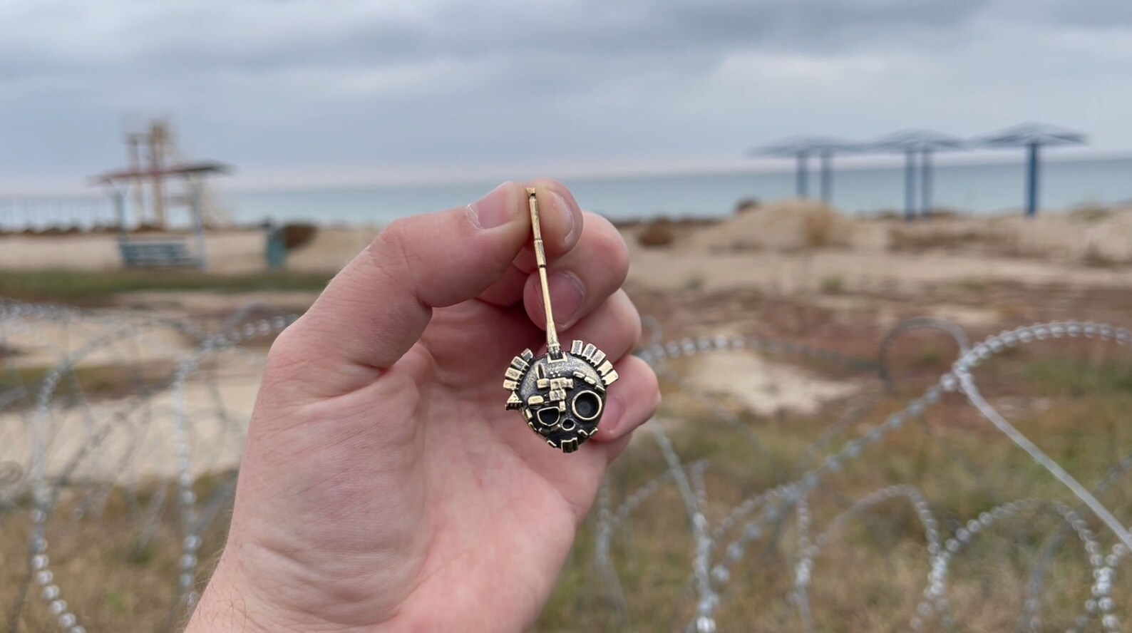 Howitzer Shell Necklace, Artillery Shell Necklace, Piece of Artillery ...