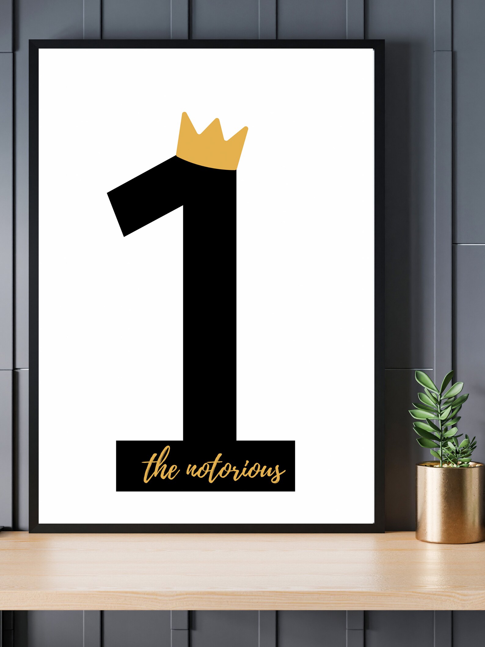 The Notorious One Sign,big One, Hip Hop Birthday Party Theme, Notorious ...