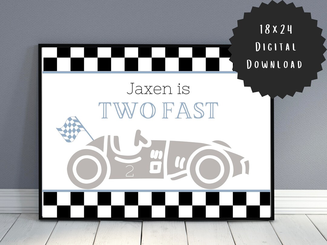 Car Backdrop, Two Fast Backdrop, Modern Race Car, Vintage Car Banner ...