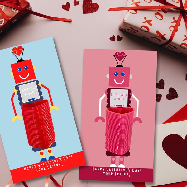 Valentine Robot - Etsy