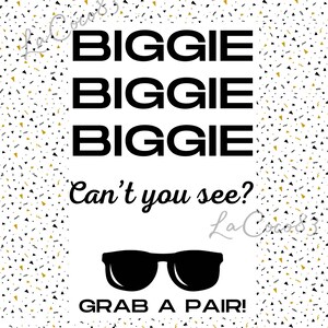 Biggie Birthday Party Decorations, Hip Hop Party Decorations, Notorious ...