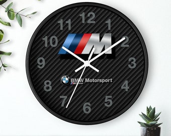Bmw Wall Clock - Etsy