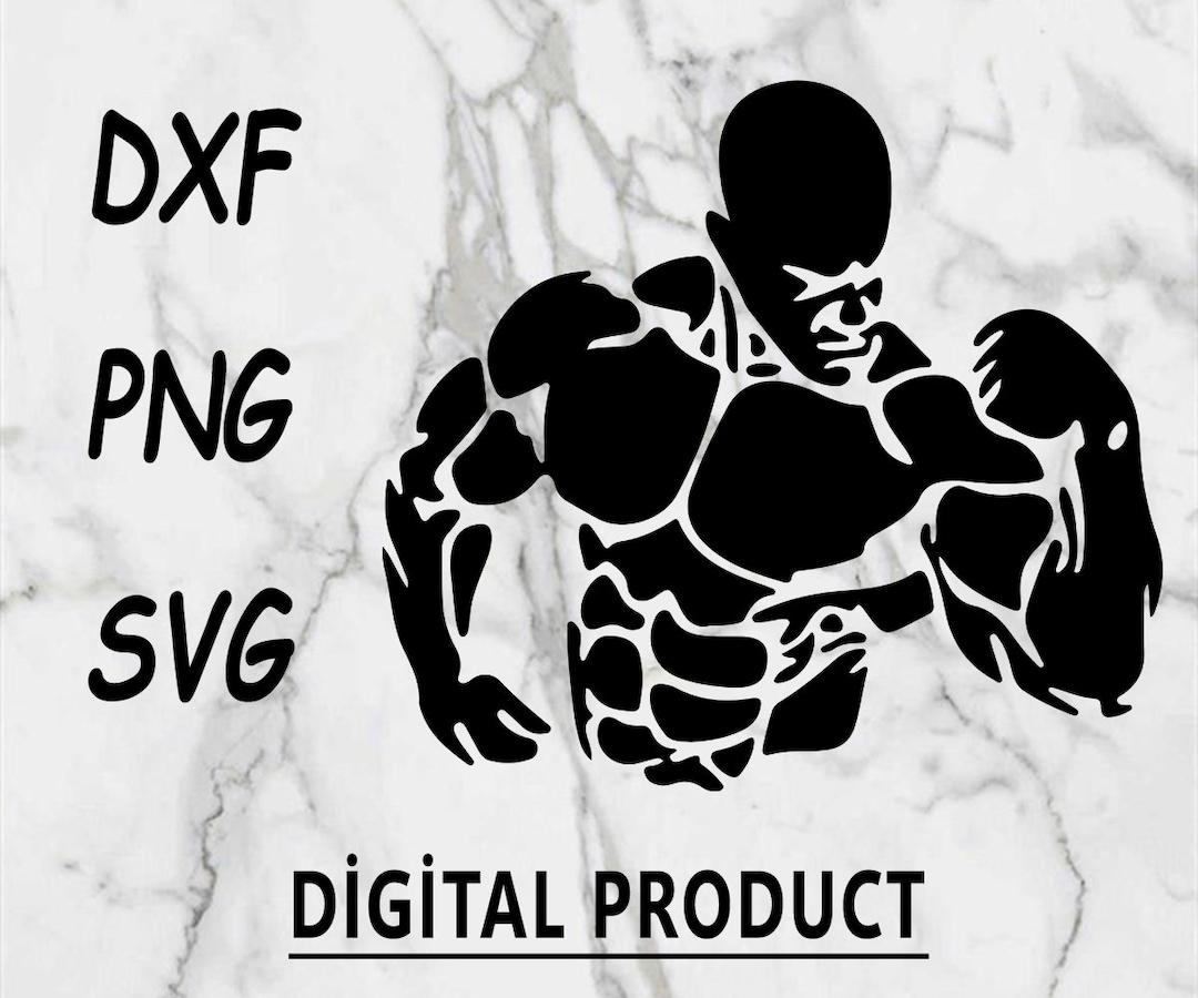 Muscle SVG Muscle PNG Muscle DXF Muscle Pdf - Etsy Australia
