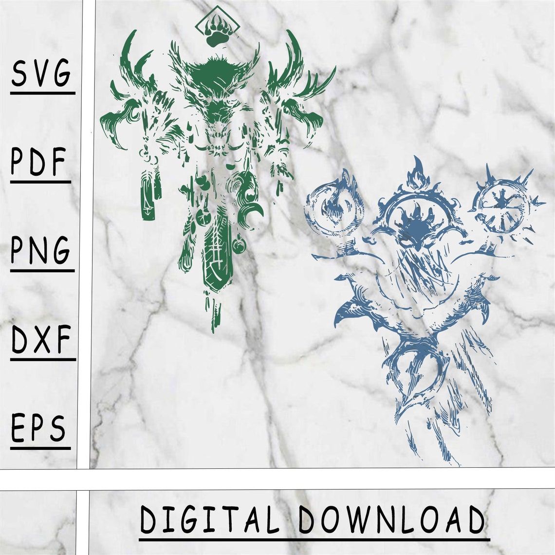 Sorcerer Druid SVG, Sorcerer Druid PNG, Sorcerer Druid PDF, Instant ...