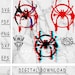 Spider SVG Bundle #1, Spider PNG, Spider DXF, Spider Pdf, Instant ...