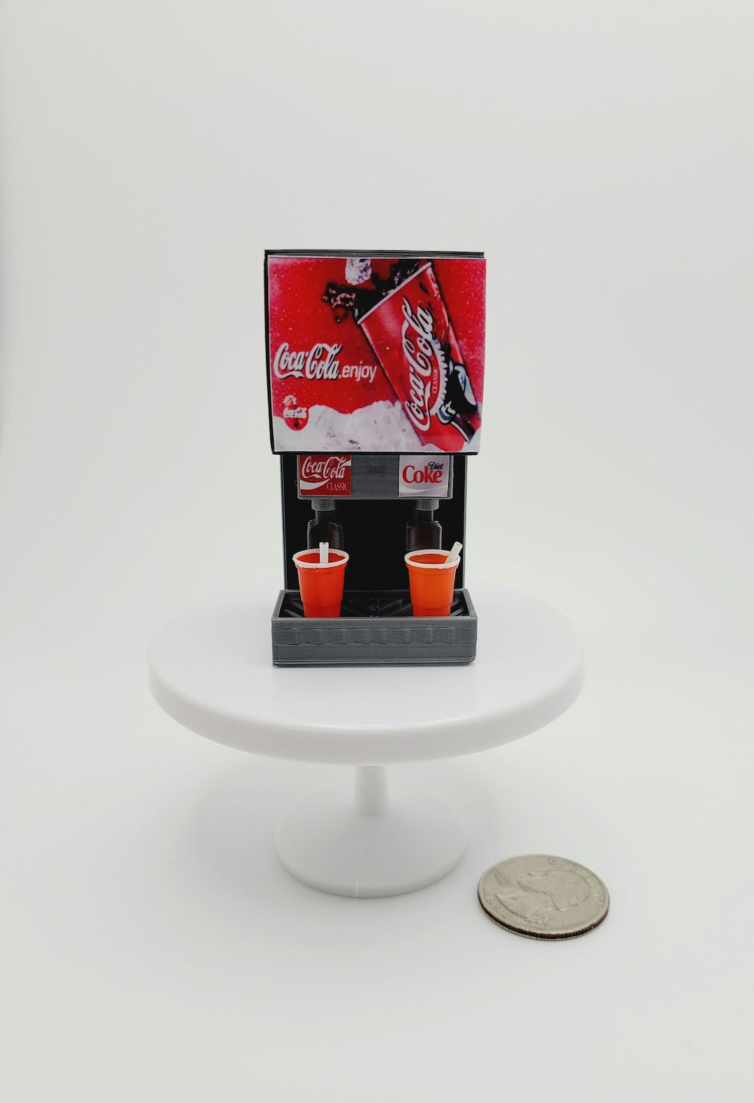 Miniature Soda Machine Dispenser Prop 1:12 Scale - Etsy