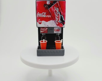 1:12 Scale Soda Machine Dispenser for Doll House Diorama 3D Print FILE ...