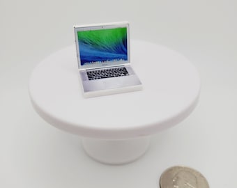 1:6 Scale LAPTOP Printable Miniature Computer Laptop Notebook DIY ...