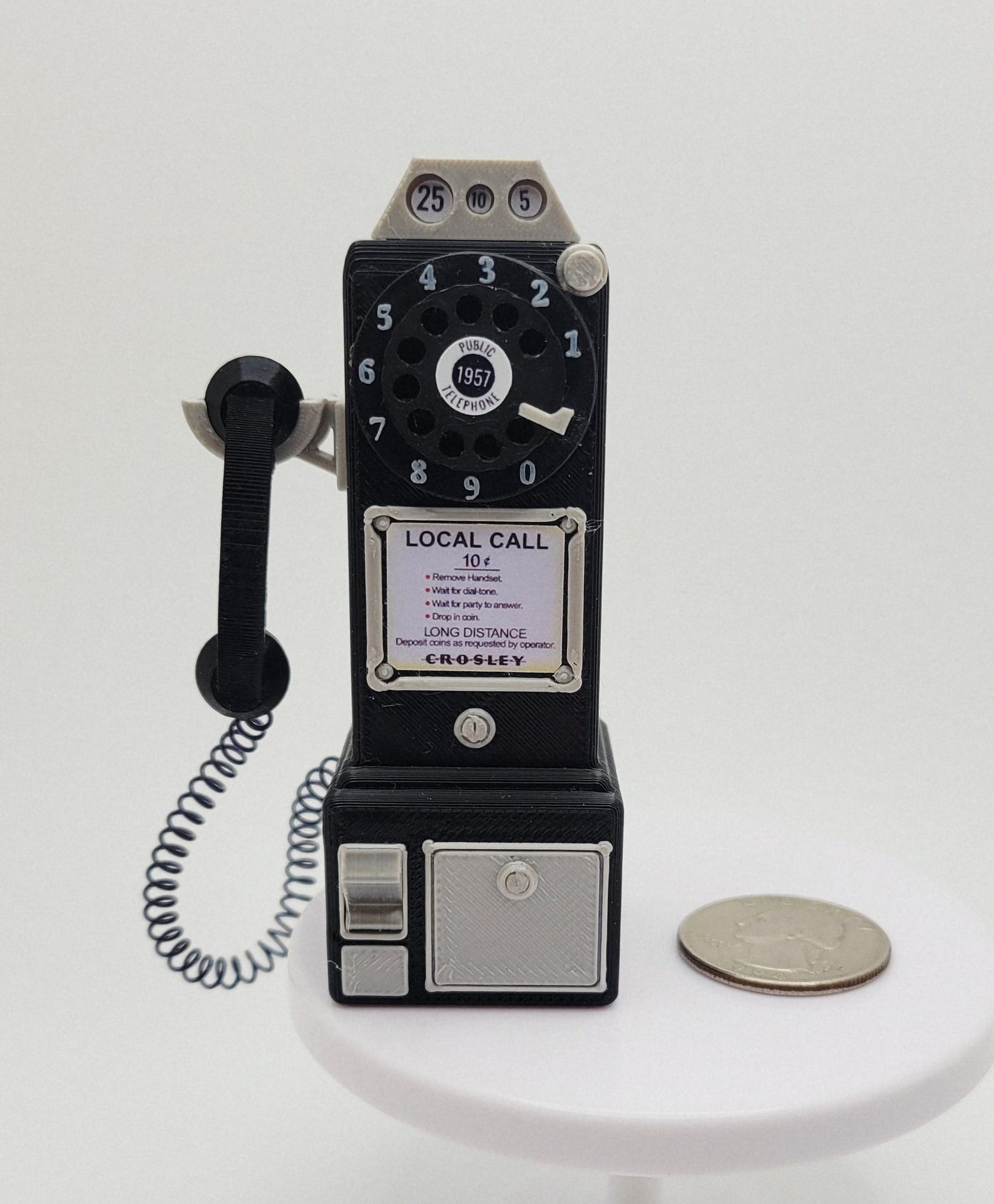 Miniature 1950's Payphone - Dioramas / Action Figures / Toy Photography ...