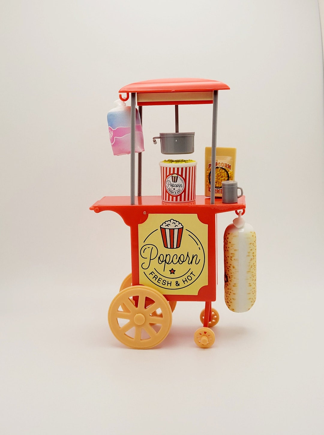 1:12 Scale Miniature Popcorn Cart - Etsy