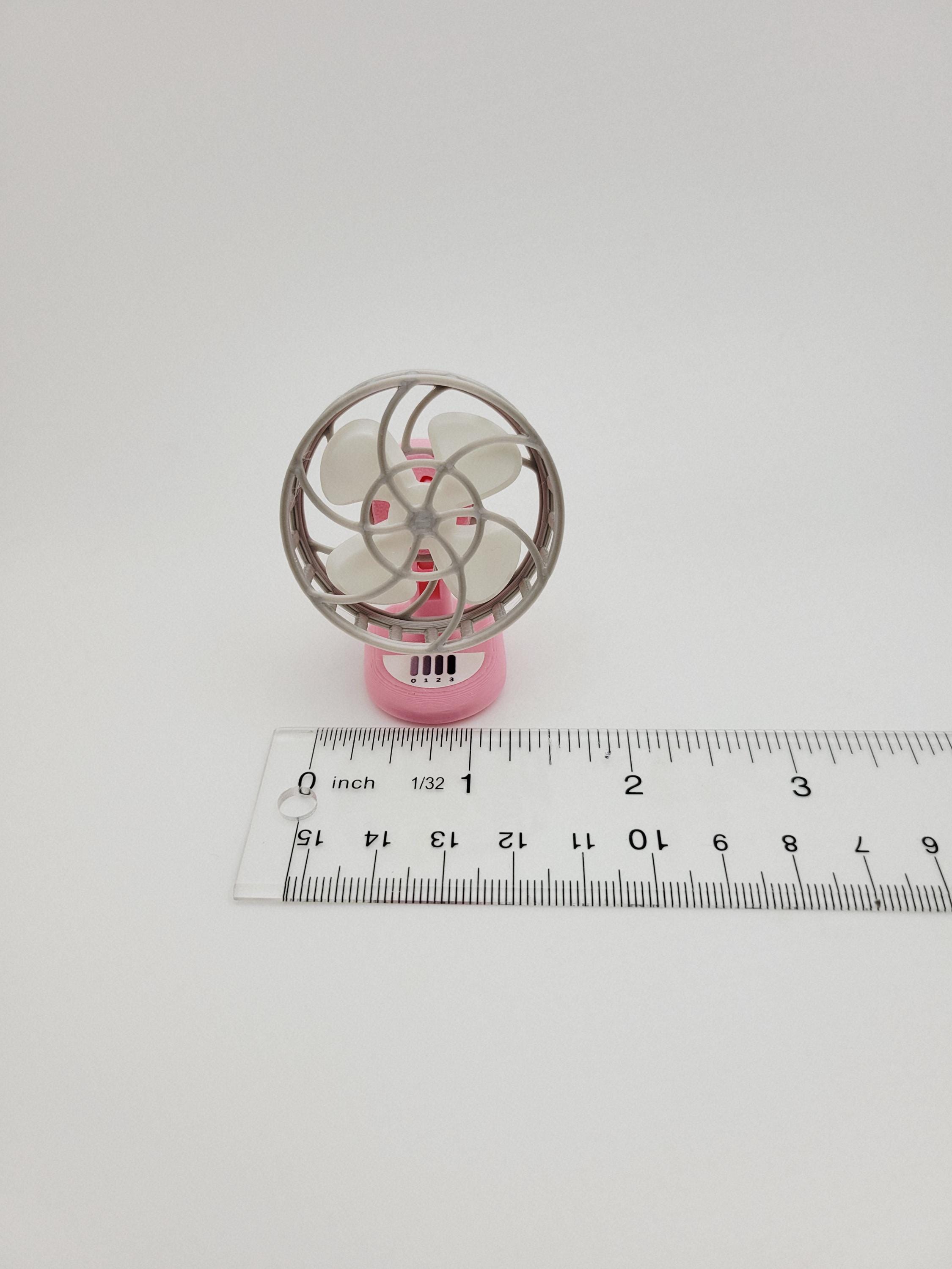 1:6 Miniature Table Top Fan Dollhouse Accessory - Etsy