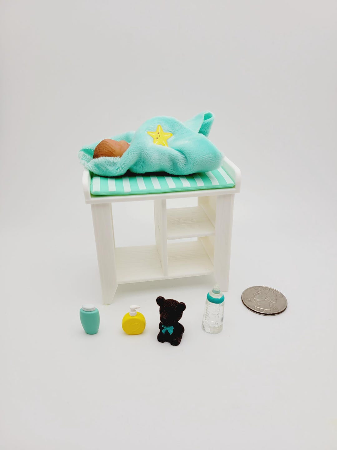 My Mini Baby by Zuru Green Set 7 Pcs - Etsy