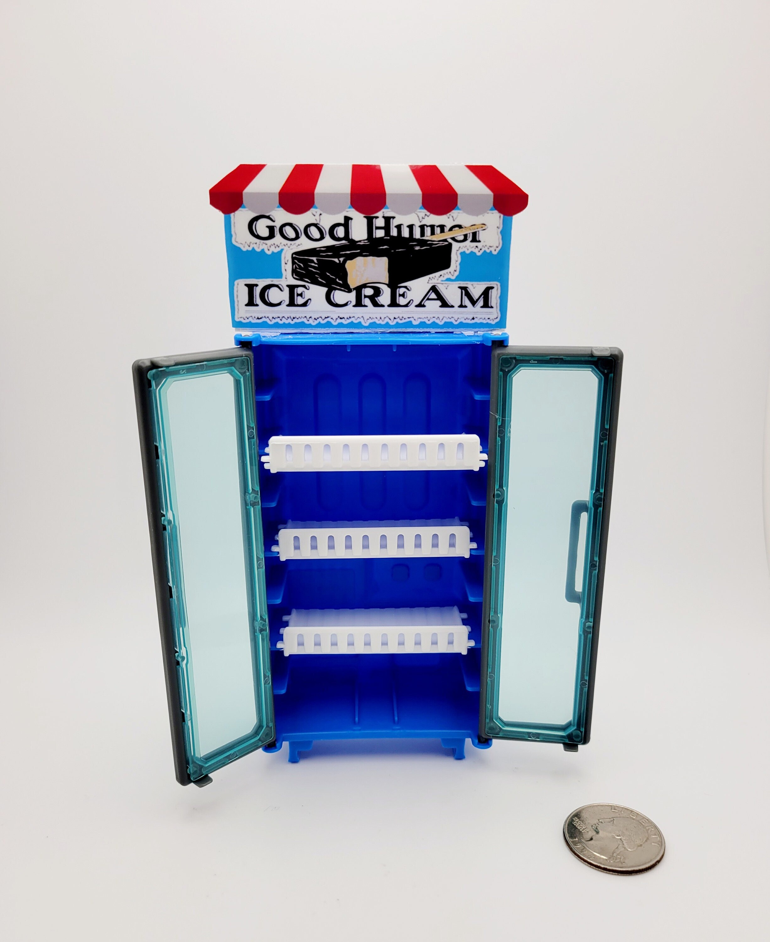 Miniature Ice Cream Cooler/ice Box Dollhouse/store Display - Etsy