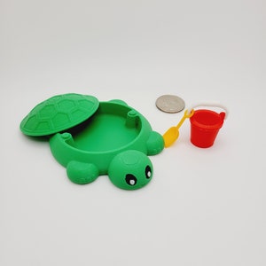 Miniature Turtle Sandbox Set 1:12 Scale - Etsy