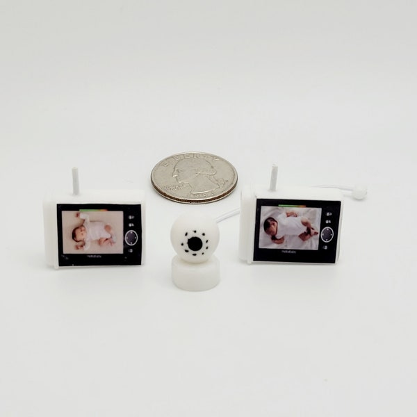 Dollhouse Miniature Baby Monitor - Etsy